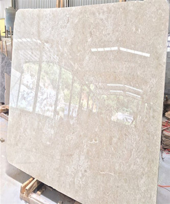 White Rose Marble Slab Countertops / Marble Tile Kitchen Countertops