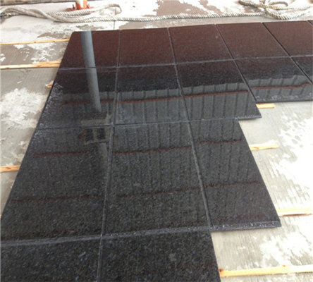 Angola Blue Granite Marble Stone , Large Granite Tiles For Countertops