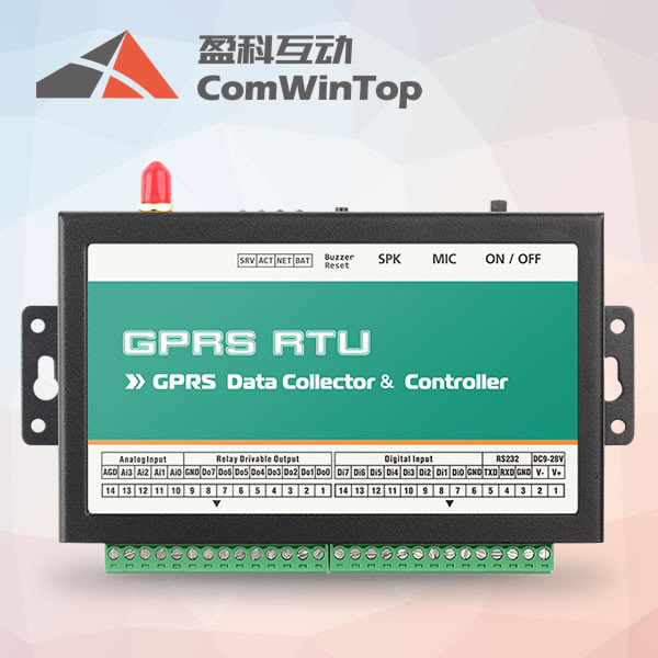 CWT5111 GPRS Data Logger with 4 analog inputs, 8 digital inputs , 8 digital outputs