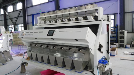 Lentil Color Sorter Machine colorful sorting machine with LED light wide sorting range with RGB camera supplier