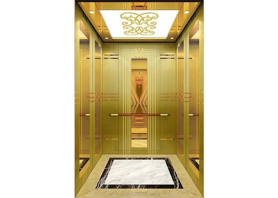 Mirocomputer  control mini machine room passenger elevator