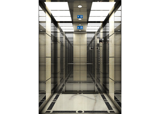 OHSAS18001 mini machine room elevator model Microcomputer control technology