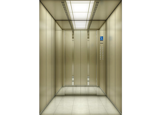 Construction saving VVVF control mini machine room elevator