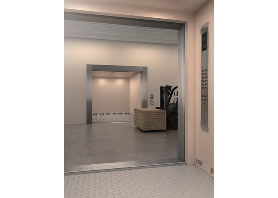Hydraulic Freight Elevator Delay door opening OHSAS18001 / ISO14001