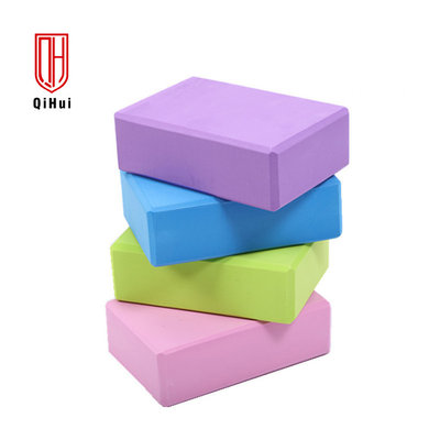 Colorful Sturdy Eva Yoga Block Brick High Flexibility Eco Friendly Durable