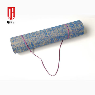 Soft Multi Color Yoga Mat Carrier Strap For Gym Environmental Friendly
