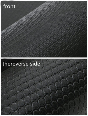 Black / Blue / Red Travel Padded Yoga Mat , 3200g / 2700g Thick Workout Mat