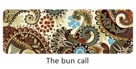 Suede Fabric + Natural Rubber Portable Yoga Mat , Indoor / Outdoor Yoga Mat