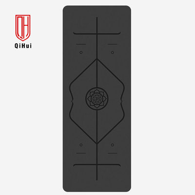 Waterproof Latex Free Yoga Mat , Rapid Rebound Custom Printed Yoga Mats