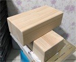 Stable Beech Solid Wood Yoga Blocks , Slip Resistant Yoga Activity Blocks