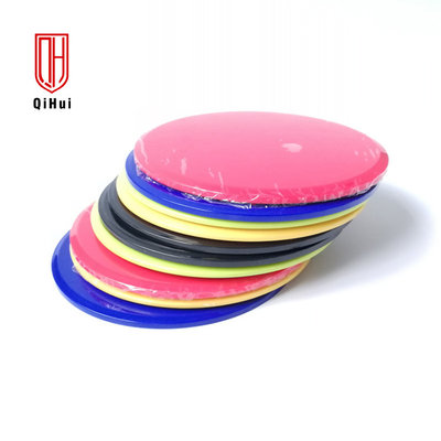 17.5 - 18cm Gym Yoga Equipment Fitness Sliders / ABS Dual Sided Strength Slides