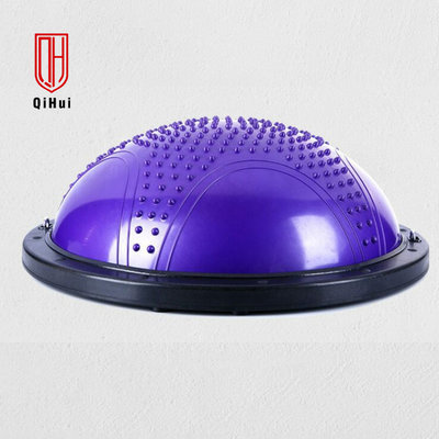 Rich Color Hemisphere Half Circle Workout Ball , Wave Speed Semi Circle Gym Ball