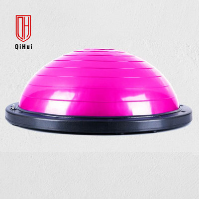Rich Color Hemisphere Half Circle Workout Ball , Wave Speed Semi Circle Gym Ball