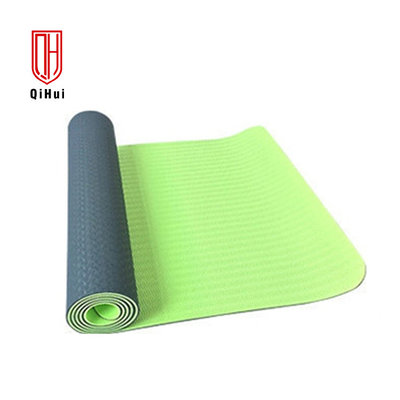 Thickness 6mm Closed Cell Foam Eco Friendly Tpe Yoga Mat