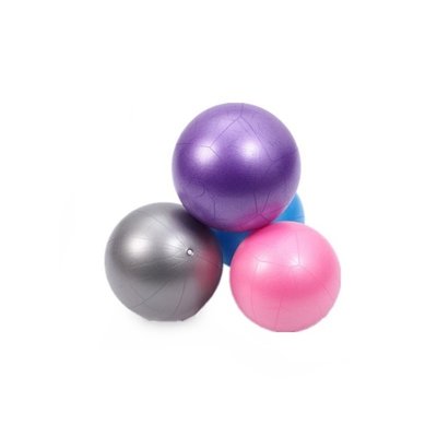 Exercise PVC Gym Yoga Ball 100g Weight 20 - 25 CM Diameter Anti Burst