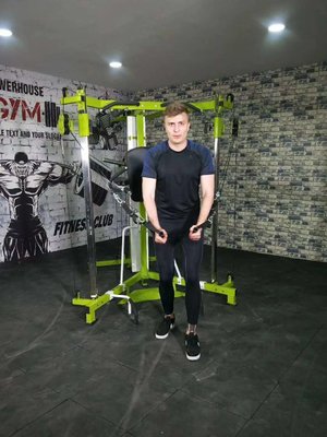 High Strength Bodybuilding Machine , Commercial Fitness Training Equipment