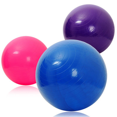 Inflatable PVC Exercise Gym Yoga Ball Eco Friendly Customized Color Home Use