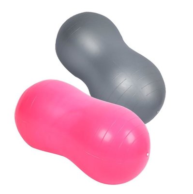 Exercise 45cm*90cm Peanut Massage PVC Yoga Balance Ball
