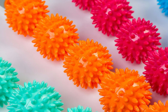 PP Foam 280g 42cm 3 Balls Massage Roller Ball Stick