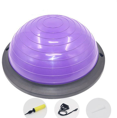Half Balance Diameter 58cm Anti Burst Gym Yoga Ball