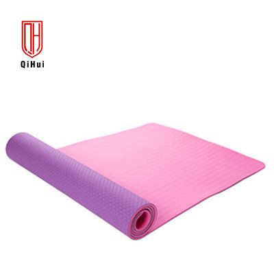 Eco Friendly Anti Slip Thick 8mm Tpe Yoga Mat Tear Resistant