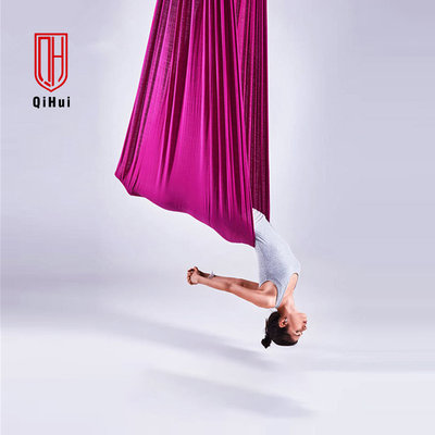 Anti Gravity Aerial Yoga Kit , Six Handles Sling Pilates Hanging Yoga Swing