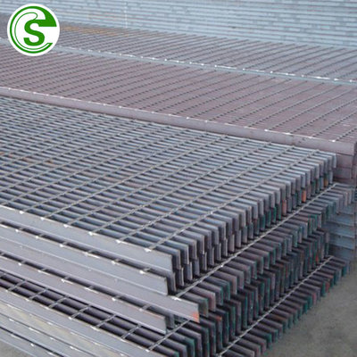 anti rust walkway mesh grating galvanized serrated steel bar grating platform