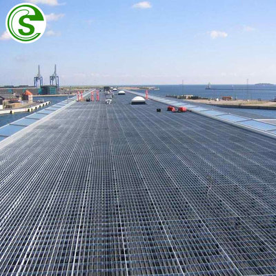 drainage gutter with stainless steel grating cover dovetail pressure locked grating