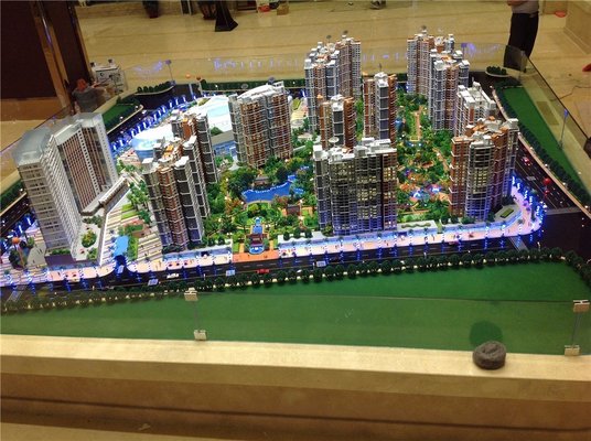 Physical 3d scale model maker for real estate property, Architecture model making
