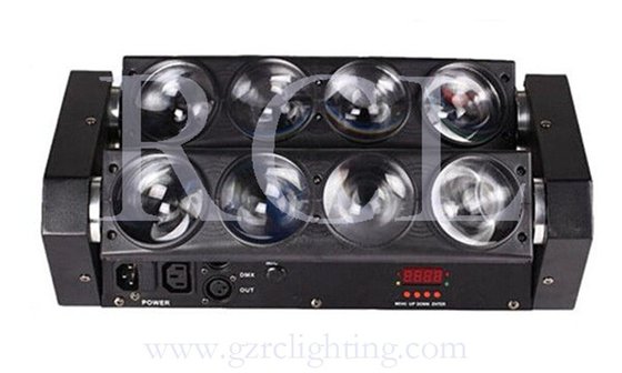 Led 8Eyes 10W RGBW Moving Head Beam Spider Light With Lumen Bulb