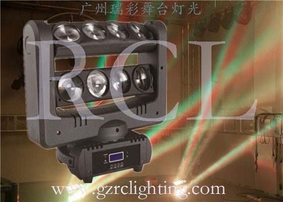 8X10W LED White beam moving head spider light