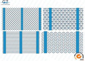 China sheathed metal hooks screen mesh of 65Mn high carbon steel metal sheet for screening and crushing wear parts supplier