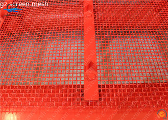 China red paint woven wire screen with size of 2000x3000mm for Saudi Arabia high quality 65 Mn lower price supplier