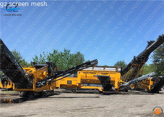 China gravel wire screen high carbon steel wire mesh for screening and sizing material of mine, aggregate, granite supplier