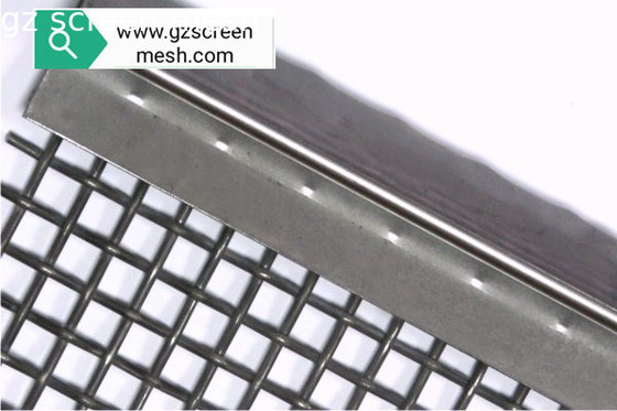 aggregate screen wire mesh/wire cloth as wear parts of screen and crusher supplier