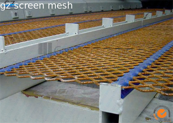 vibrating screen cloth as screening media for crusher and screener for aggregate quarry mining gravel stone supplier