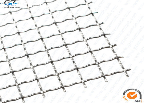 double crimped screen cloth as screening media for crusher and screener for aggregate quarry mining gravel stone supplier