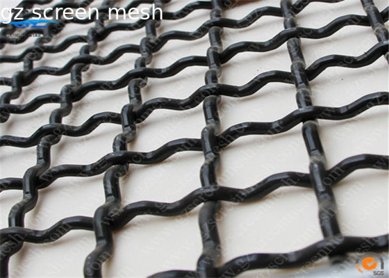 red paint heavy duty wire mesh screen with size of 2000x3000mm for Saudi Arabia high quality 65 Mn lower price supplier