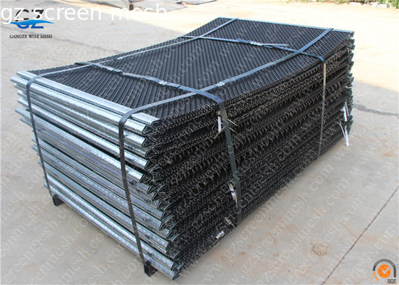 heavy duty rock screen mesh for shale shaker screen with hooks and shroud edge supplier
