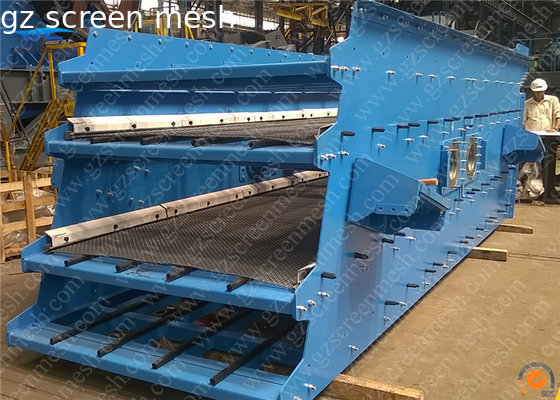 heavy duty wire mesh screen wear parts for screening and crushing quarry aggregate gravel rock stone supplier