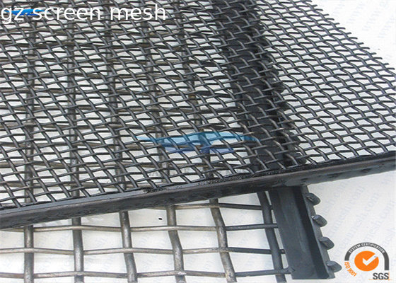 high carbon steel wire mesh woven wire cloth for mining quarry aggregate rock stone concrete asphalt supplier