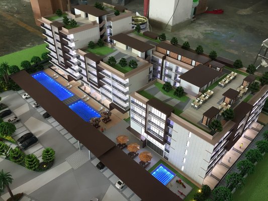 3d real estate design model from architectural model making factory
