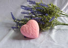 Pink Herbal Handmade Glycerin Rose Organic Natural Soaps Heart Shape