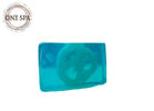 Natural Blue color Bath Soap Loofah Soap / vegetable glycerin soap