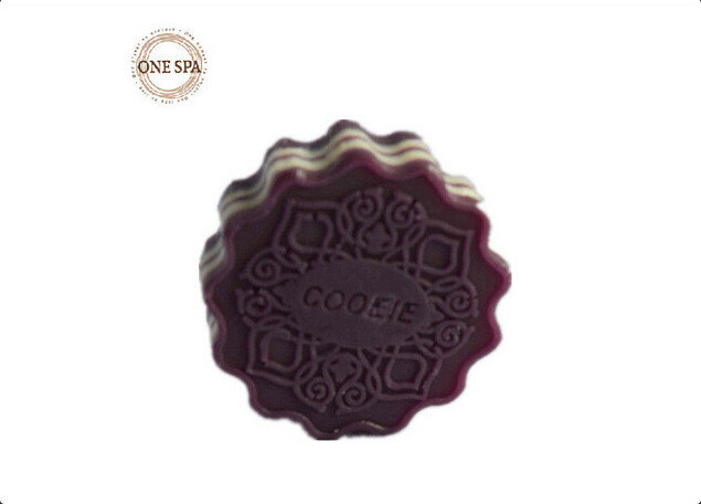 Cookie Shape Essential Oil Clear Glycerin Soap for Facial fancy hand soap​