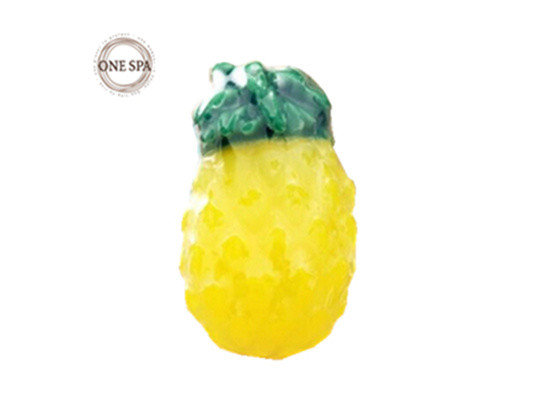 Fruit Soap Gmpc Pineapple Shape Organic Face Soap Private Label