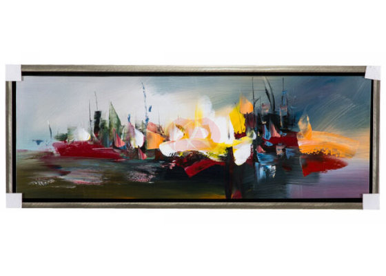 Abstract modern Handpainted Custom Oil Paintings impression canvas art