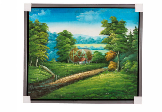 Customised Abstract canvas handmade oil landscape paintings European Arts