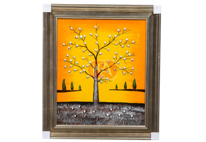 Beautiful flowers oil painting Home Decoration , Modern Landscape Oil Painting