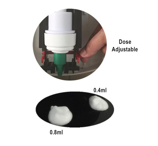 Public Washroom Hand Wash Foam Dispenser 500ml Liquid Soap Foam Dispenser